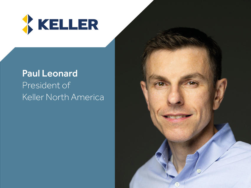 Paul Leonard appointed President of Keller North America | Keller North America